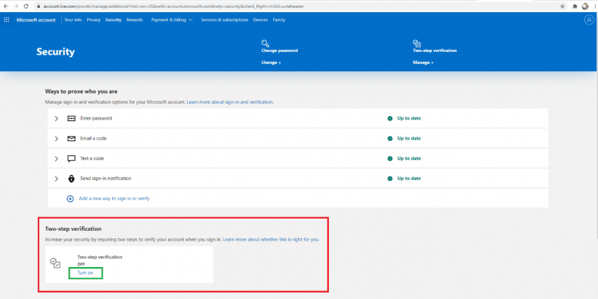 Easy 5 Steps to maximize your Microsoft Account Security! Let’s Do It ...